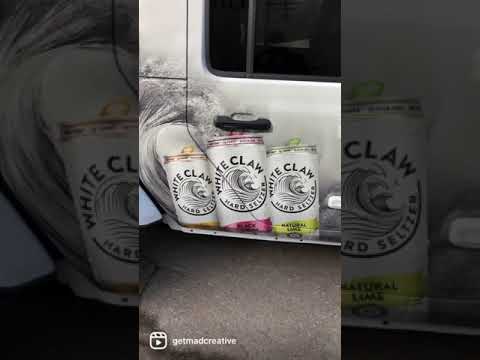 Jeep Gladiator White Claw Wrap
