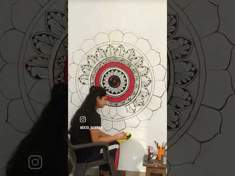 wall mandala art..