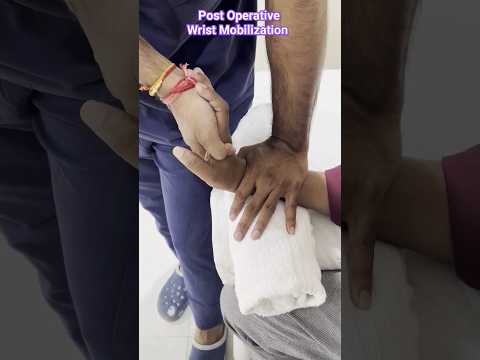 Wrist Surgery Exercises #postoperavephysiotherapy #postoperativecare #wriststrength #exercise