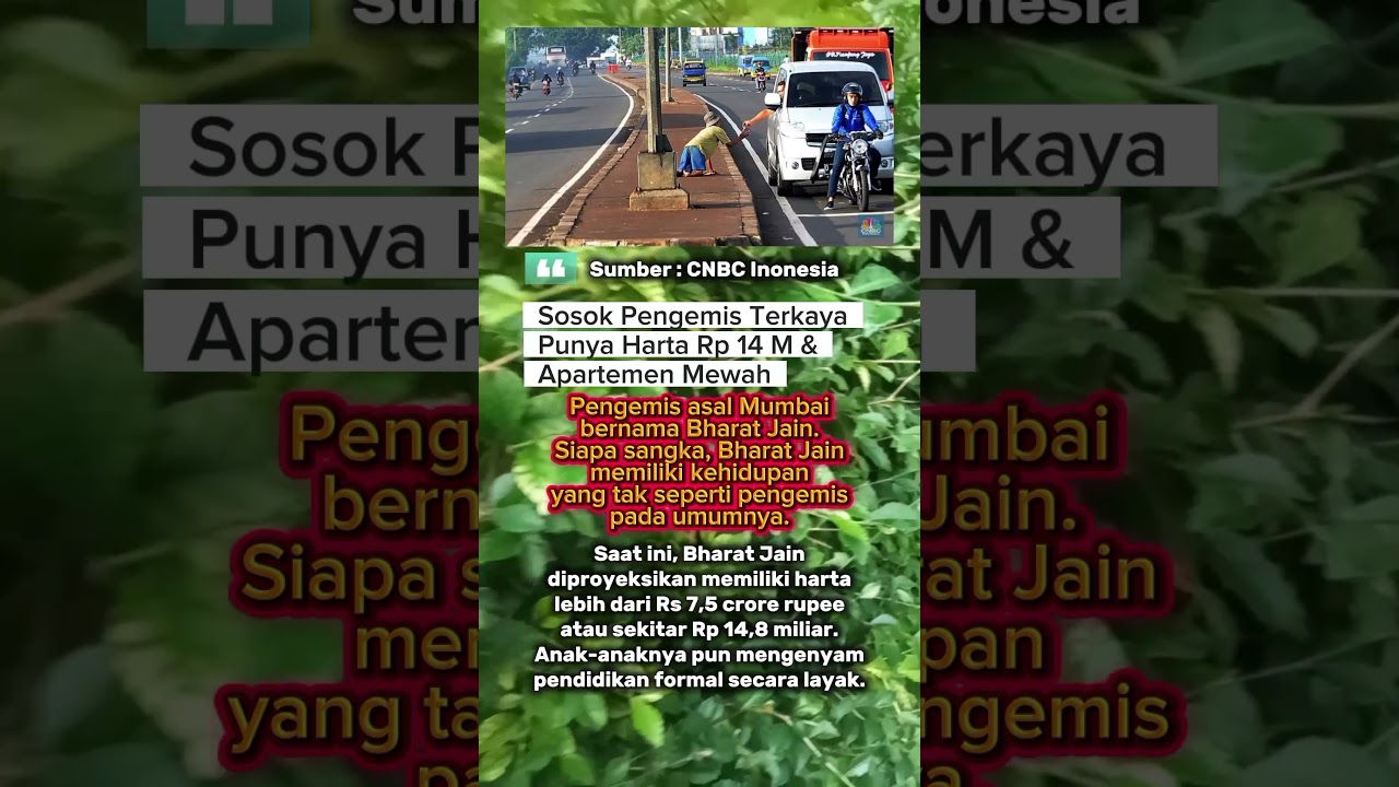 Viral! Pengemis Terkaya di Dunia Punya Harta Rp 14 M & Apartemen Mewah | Kisah Bharat Jain