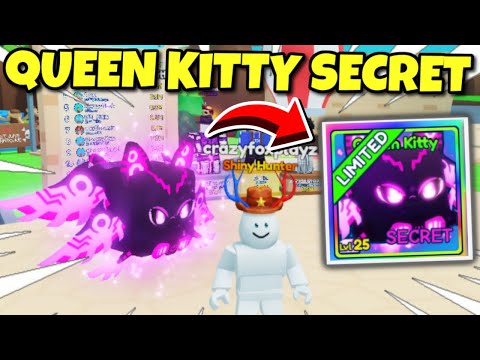 Showcasing NEW QUEEN KITTY In Bubble Gum Simulator Infinity