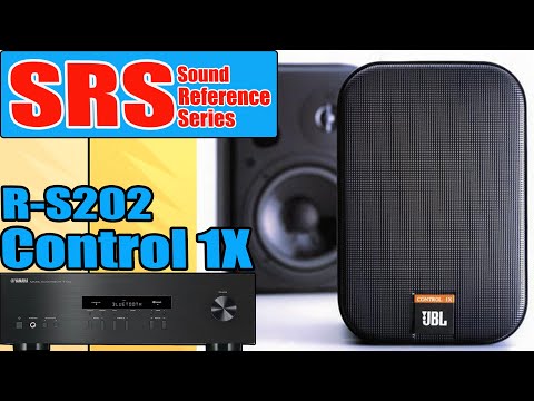 [SRS] JBL Control 1X Speakers / Yamaha R-S202 Stereo Receiver