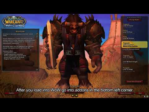 Warmane wotlk how to add addons