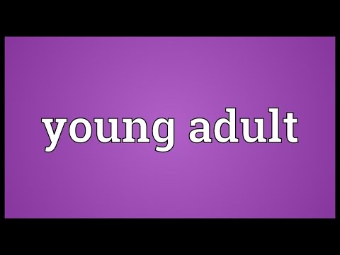 Young adult Meaning