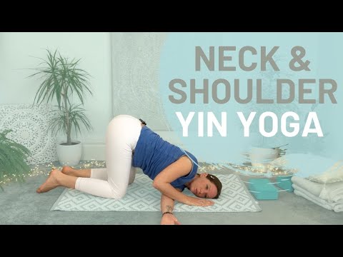 Yin Yoga Full Class - Yin for Neck, Shoulder & Upper Back Tension Relief - Suitable for Beginners
