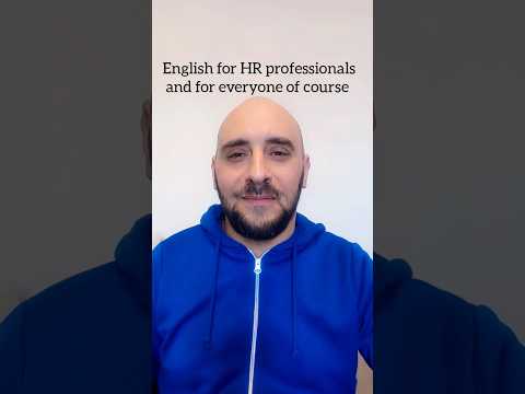 English for HR professionals: employment terminology