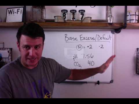 Respiratory Therapy - Base Excess vs Deficit