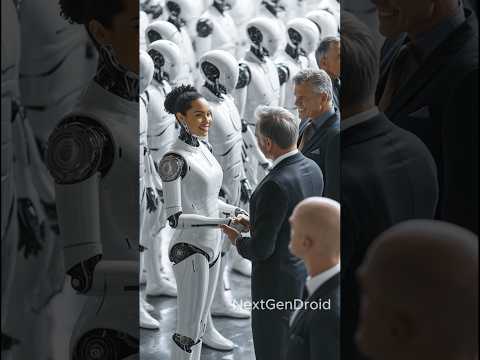 AI Joins the Boardroom: The Future Has Arrived #robot #humanoid #aiart #Shorts