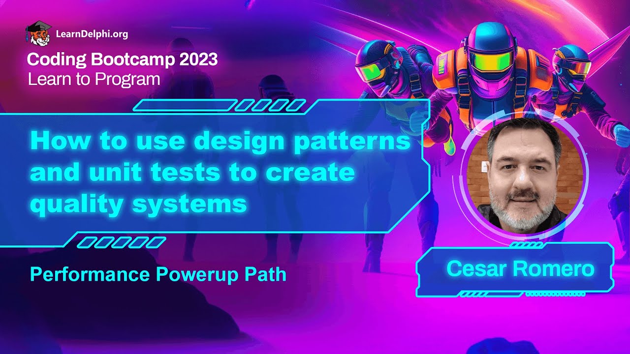 How to use design patterns and unit tests to create quality systems - Cesar Romero | Coding Bootcamp