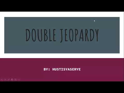 DOUBLE JEOPARDY