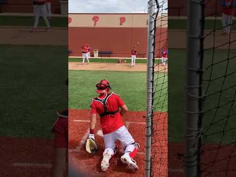 AARON NOLA & J.T REALMUTO PHILLIES SPRING TRAINING 2022 CLEARWATER FL. #sbvzla #shorts