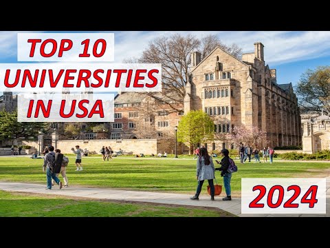 Top 10 Universities in the USA in 2024 ... In Just ONE minute (QS Ranking)