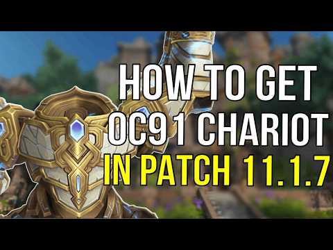How To Get The OC91 Chariot - Mount Guide | World of Warcraft: The War Within Patch 11.1.7