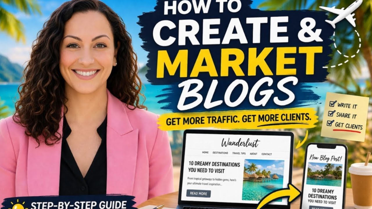 How to Create & Market Travel Blogs | LIVE REPLAY
