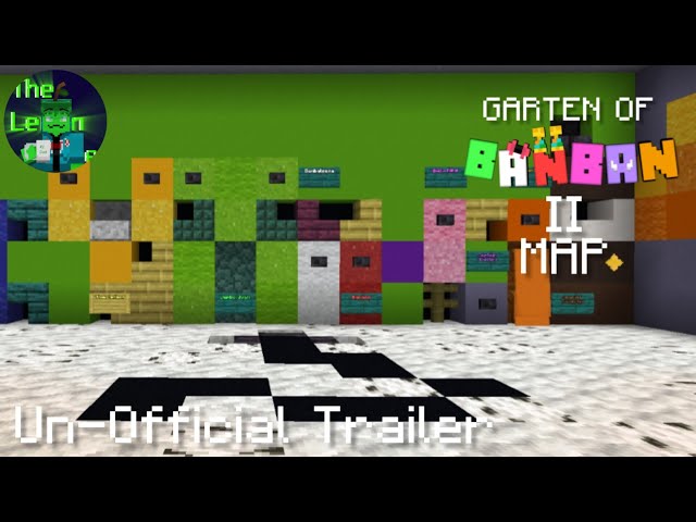 Garten Of Banban 2 Map - By YtLemonSteve Entertainment[1.21.60 And More] Minecraft Map