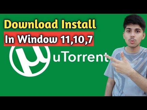 How To Download And Install UTorrent in Windows 7,8,10,11