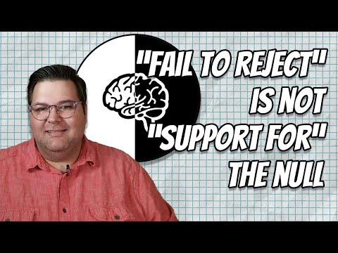 What is the null hypothesis and why do we test it in statistics?
