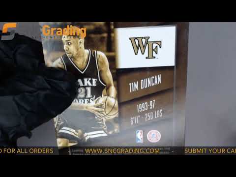 SNC Grading:2015 Panini Contenders DP Tim Duncan #89 Season Ticket Card Review (1616084357529)