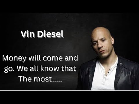Riddick (Vin Diesel) quotes|| Vin Diesel most important words on life and money|| fast & furious