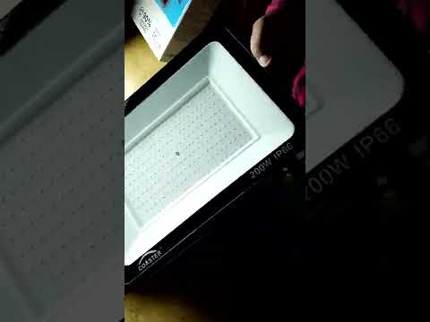 flood light 200 watt unboxing