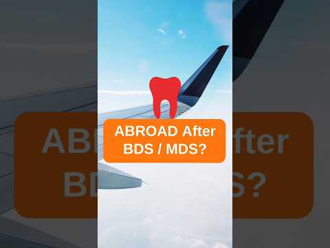 Abroad after BDS or MDS? 🌏 #abroadafterbds #BDSvsMDS #afterbds