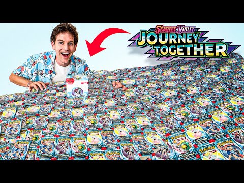 Opening 100x Pokémon Journey Together Booster Packs
