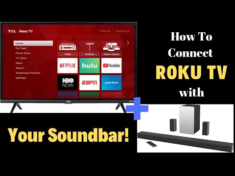 How To Connect Your Roku TV To Sound Bar In 1 Minute (2024)