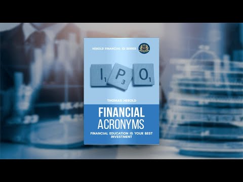 Financial Acronyms & Abbreviations