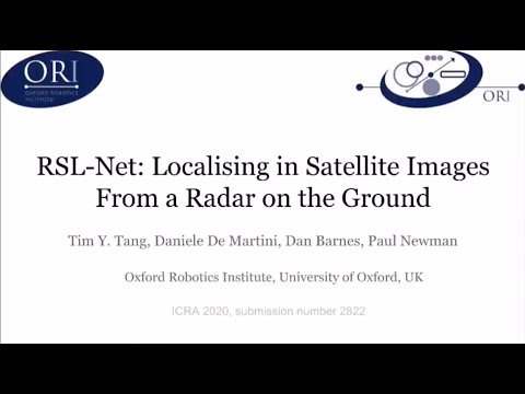 RSL-Net: Localising in Satellite Images From a Radar on the Ground