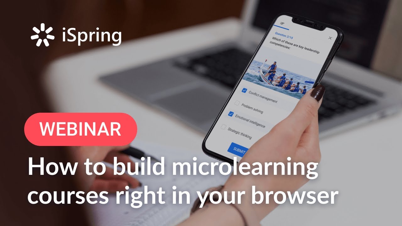 How to build microlearning courses online with iSpring