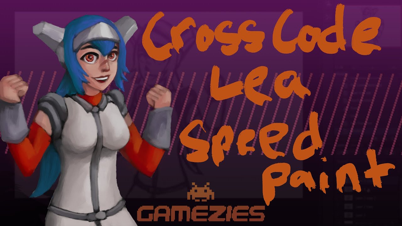 {CrossCode Lea - Speed Paint} - Gamezies