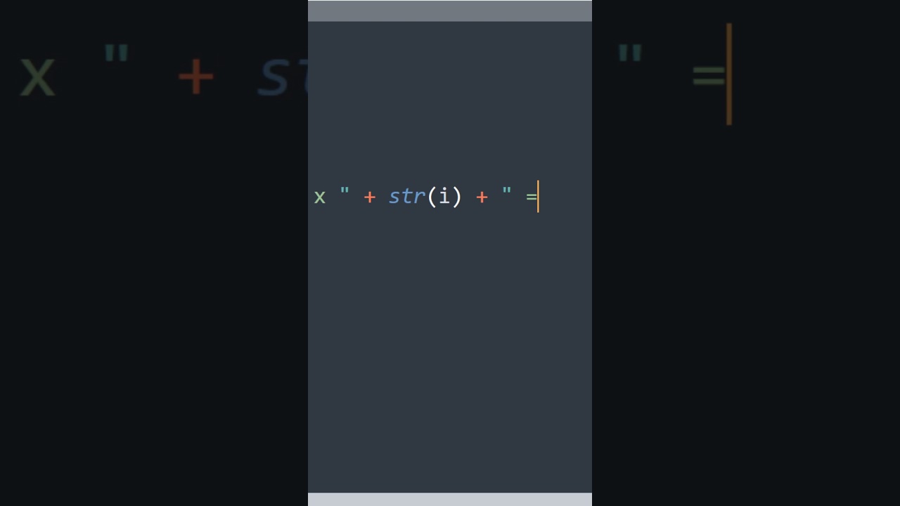 I Created Table Generator in Python 😯 #shorts