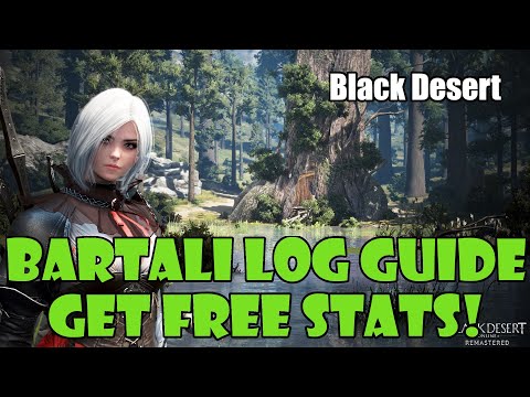 [Black Desert] Bartali Adventure Log Overview and Book 1 Guide | Free Bonus AP, DP and Inventory