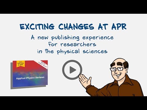 Exciting Changes at Applied Physics Reviews