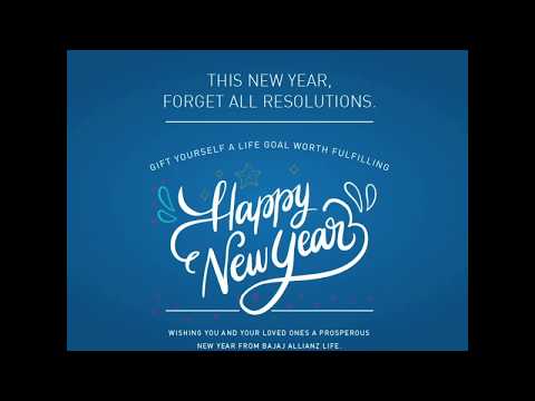 Get Your #LifeGoalsDone and Have A Happy New Year 2019 | Bajaj Allianz Life