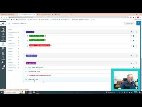 Colors and Icons in Canvas Module Titles