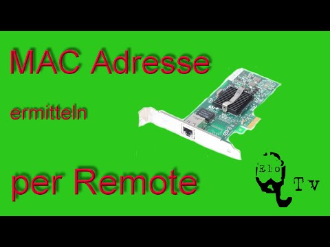 MAC Adresse eines anderen Computers im Netzwerk cmd per remote ermitteln - read MAC address remote