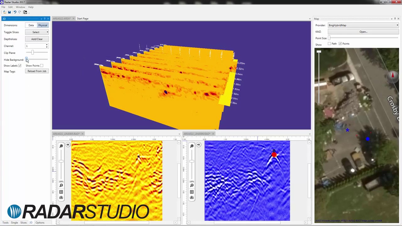 US Radar - RadarStudio Post Processing Software