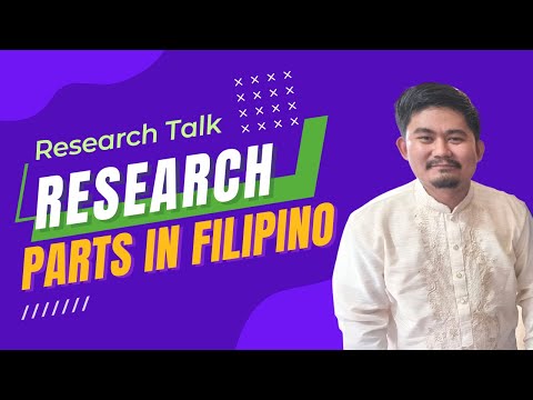 How to Translate Research terms from English to Filipino?