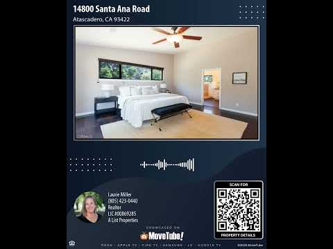 14800 Santa Ana Road, Atascadero, CA 93422 | 3 Bedroom Home For Sale