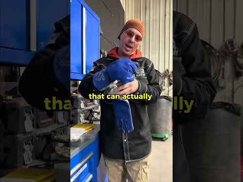 Tig vs Stick Gloves #shorts #welder #weldinggloves #trades