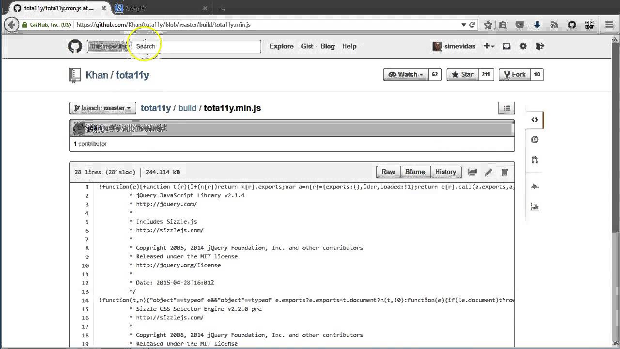 Quickly test JavaScript libraries from GitHub on live websites