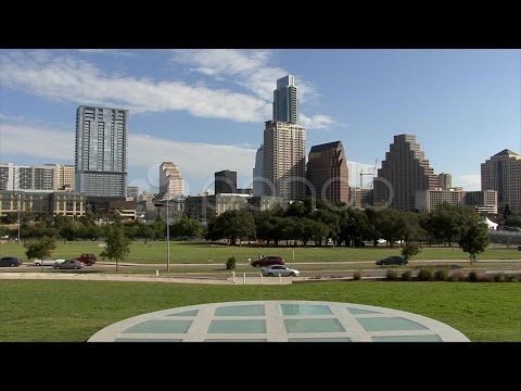 Austin Skyline #2 - Hd. Stock Footage