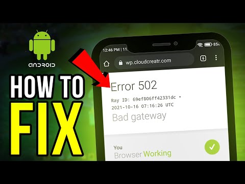 How to Fix Bad Gateway 502 Error on Android (100% WORKS in 2025)