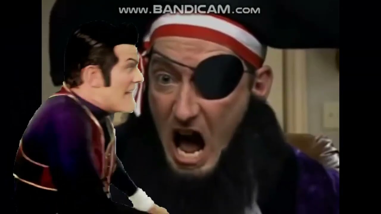 Robbie Rotten hides Patchy's Meltdown