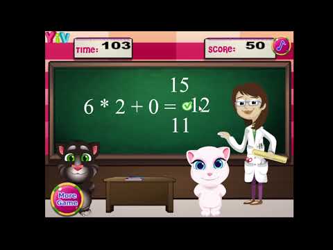 Tom And Angela School Quiz | Full Gameplay | ABCya3