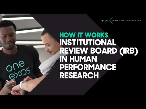 How It Works: Institutional Review Board IRB in Human Performance Research