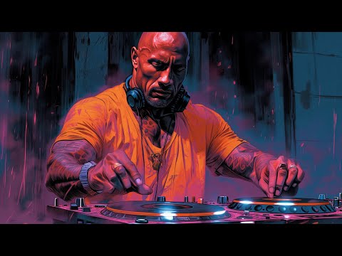 "A gym song that DJ Dwayne Johnson rolls." Playlist, a song I listen to when I work out
