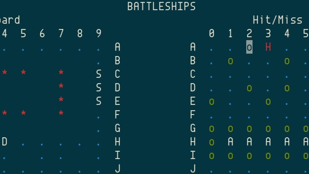 bs: classic Battleship game