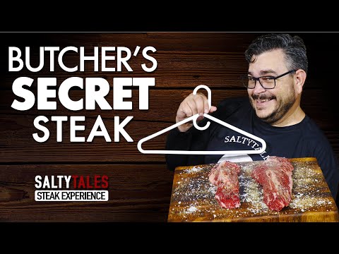 How to Grill a HANGER STEAK - BUTCHER'S SECRET Steak | Salty Tales